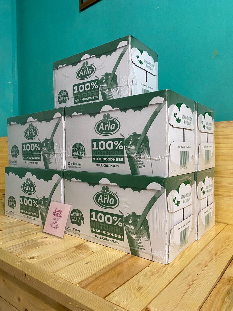 ARLA MILK FULL CREAM, Food & Drinks, Beverages on Carousell