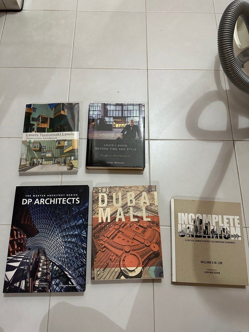 Assorted Architecture books, Kerry hill, Louis Kahn etc, Hobbies & Toys, Books & Magazines ...