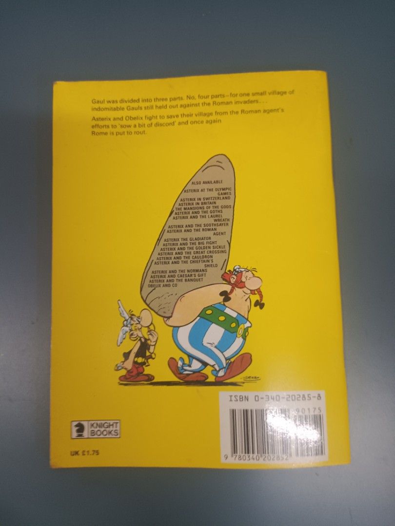 Asterix and the Roman Agent, Hobbies & Toys, Books & Magazines, Comics ...
