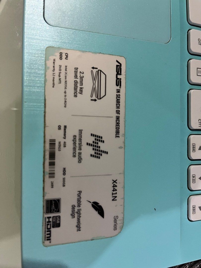 Asus (blue colour), Computers & Tech, Laptops & Notebooks on Carousell