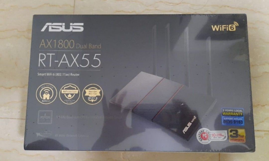 ASUS RT-AX55 Smart Wifi Router, Computers & Tech, Parts & Accessories ...