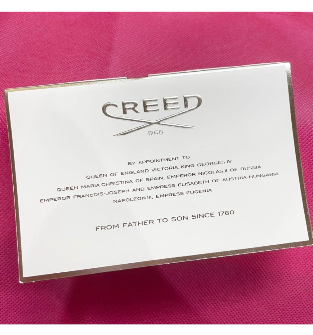 AUTHENTIC Creed love in white eau de parfum perfume spray, Beauty & Personal Care, Fragrance ...