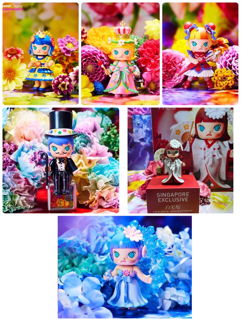 Authentic Popmart POP MART Molly MIKA NINAGAWA Flower Dreaming Series ...