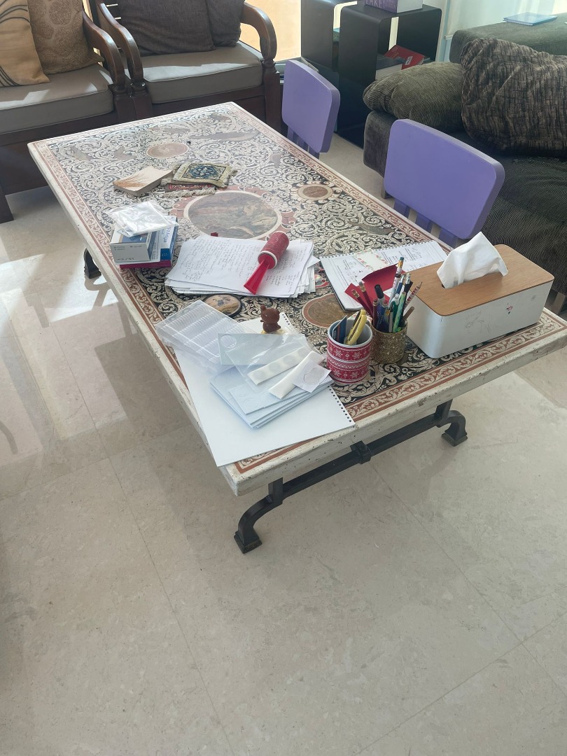 Aztec Center Table, Furniture & Home Living, Furniture, Tables & Sets ...