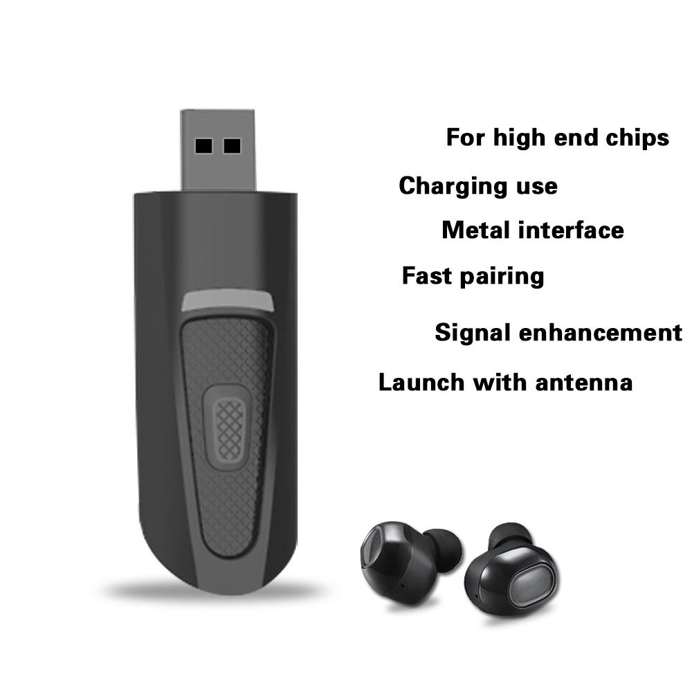 B25 CSR Bluetooth 5.0 with Antenna One to Two Transmitter USB Powered ...