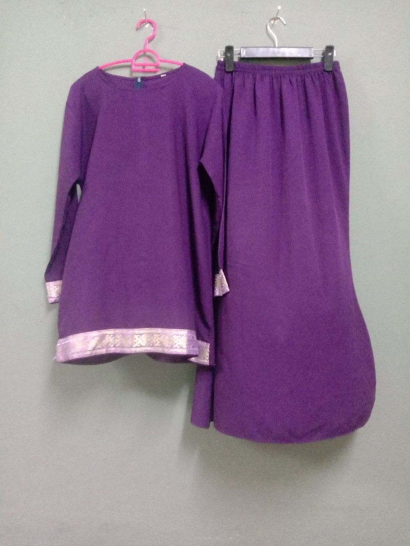 baju mini kurung, Women's Fashion, Muslimah Fashion, Baju Kurung & sets ...