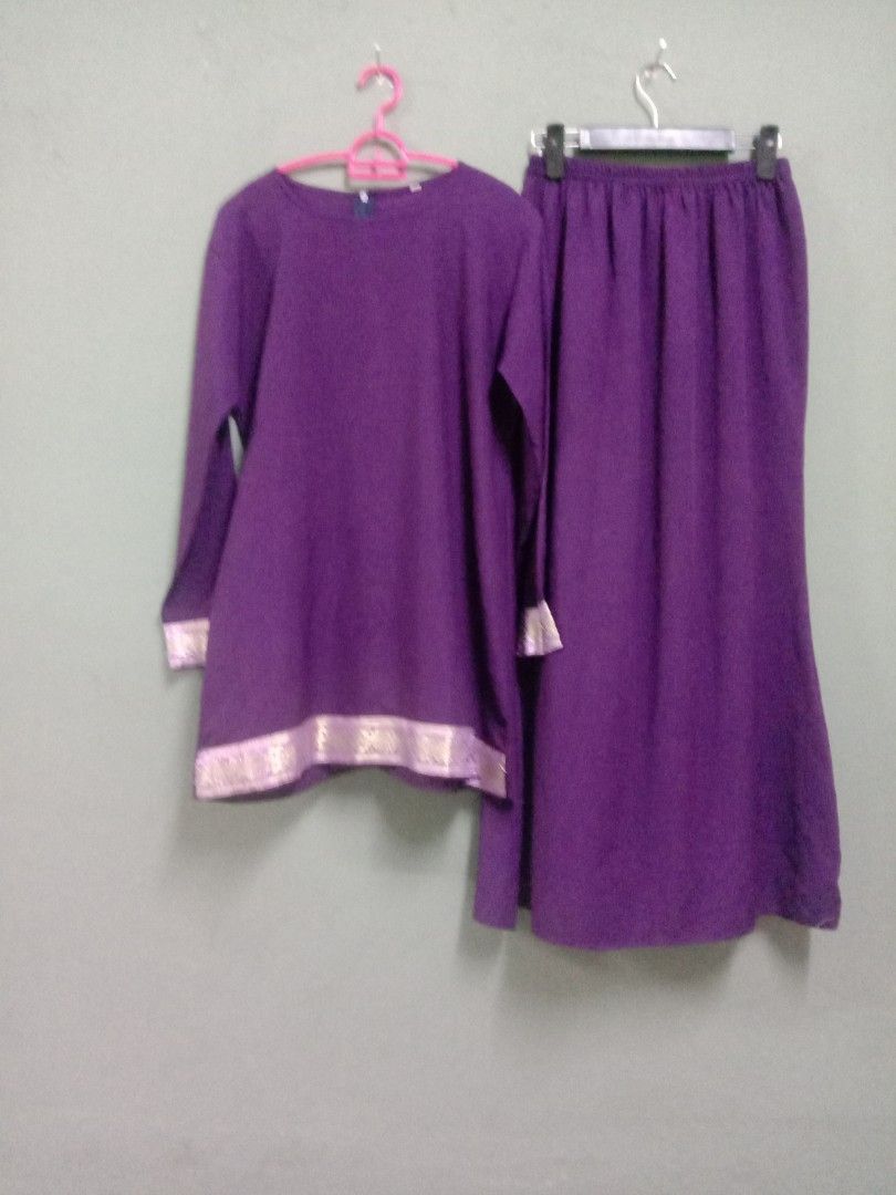baju mini kurung, Women's Fashion, Muslimah Fashion, Baju Kurung & sets ...