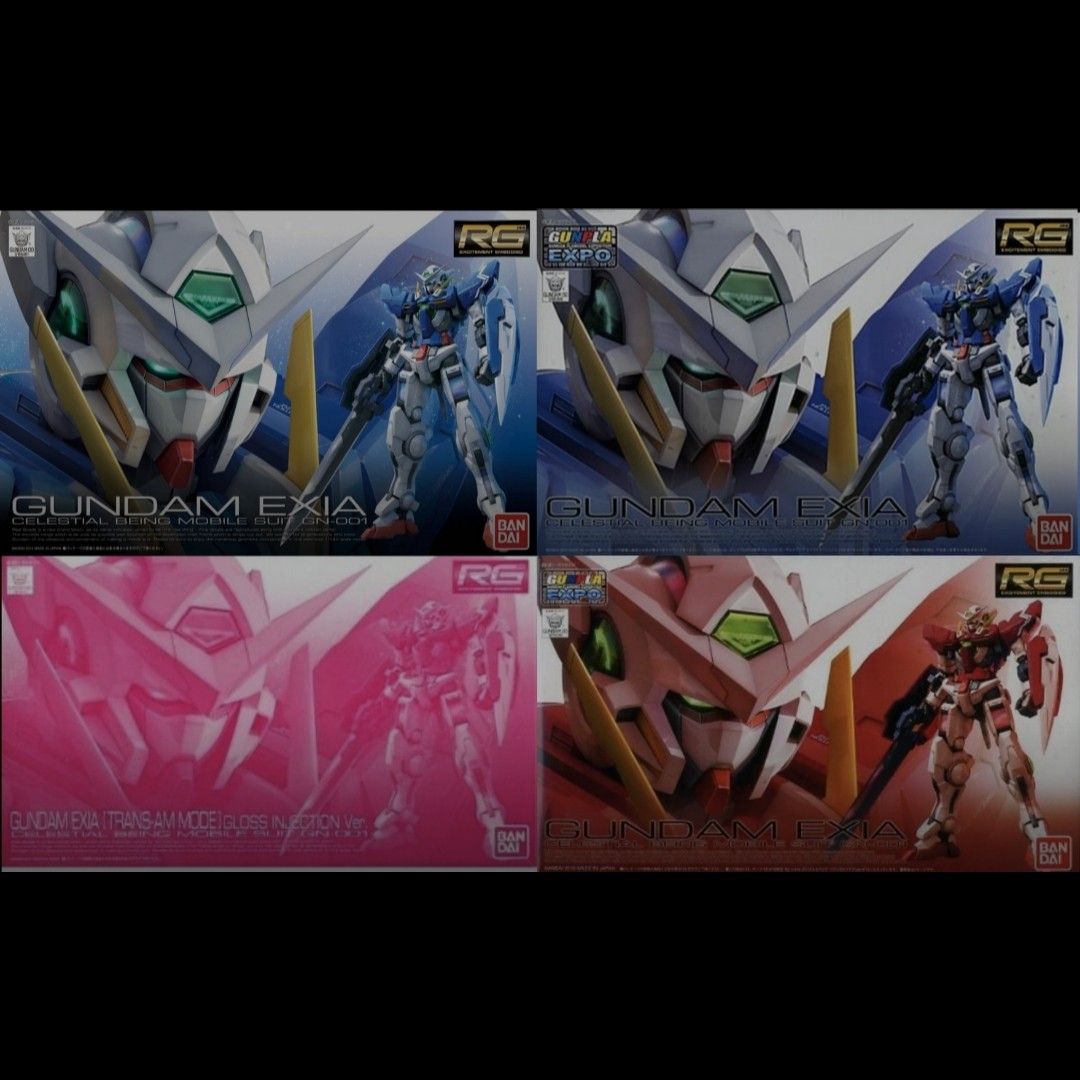 Bandai 1/144 RG Gundam Exia, Hobbies & Toys, Toys & Games on Carousell