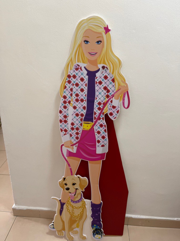 Barbie standee, Hobbies & Toys, Stationery & Craft, Occasions & Party ...
