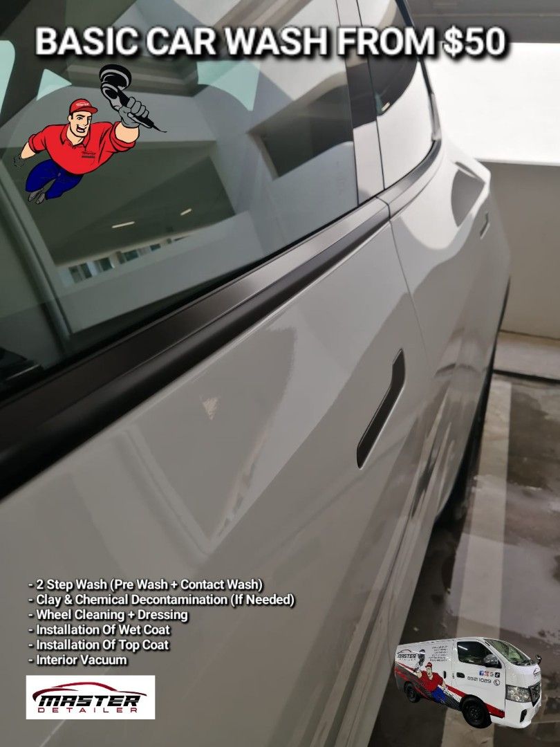 BASIC CAR WASH, Car Accessories, Car Workshops & Services on Carousell