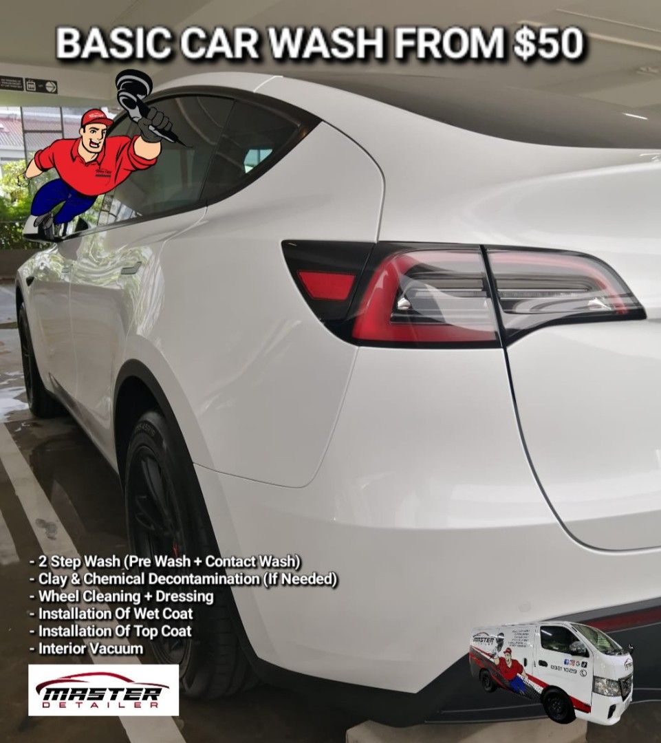 BASIC CAR WASH, Car Accessories, Car Workshops & Services on Carousell