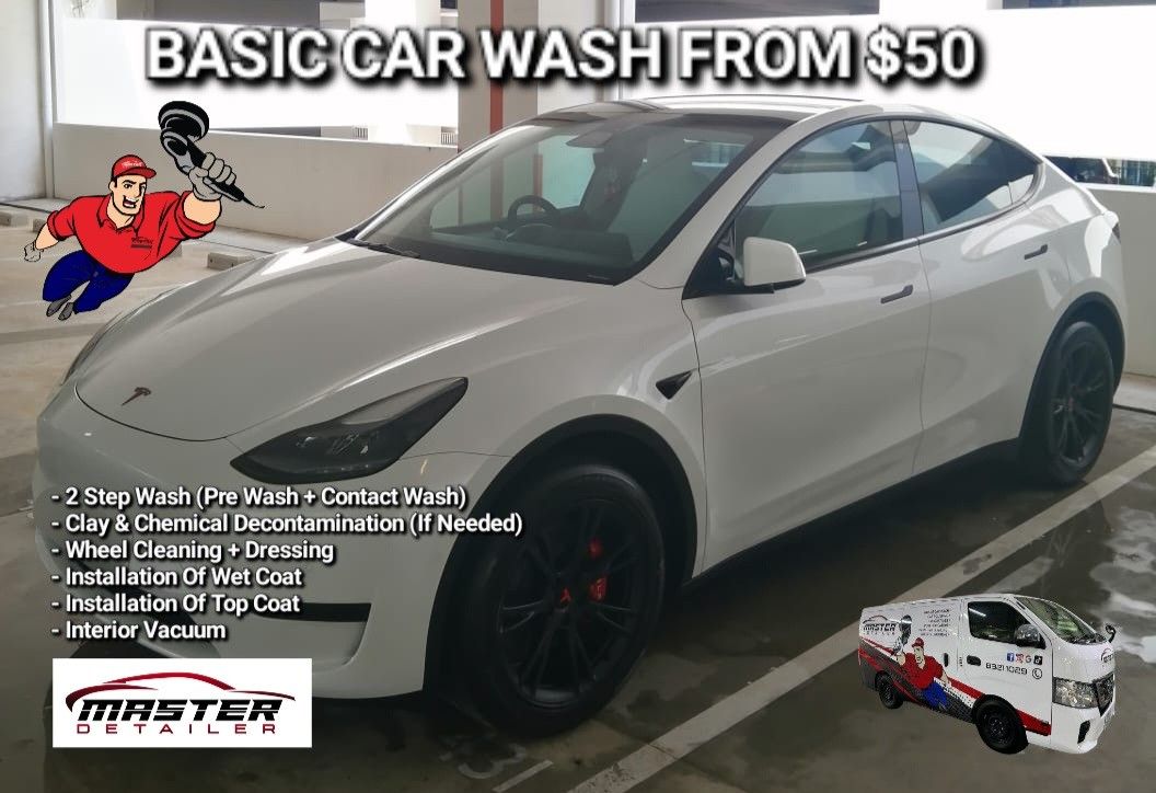 BASIC CAR WASH, Car Accessories, Car Workshops & Services on Carousell