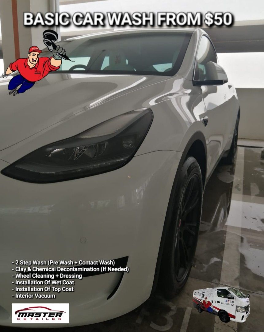 BASIC CAR WASH, Car Accessories, Car Workshops & Services on Carousell