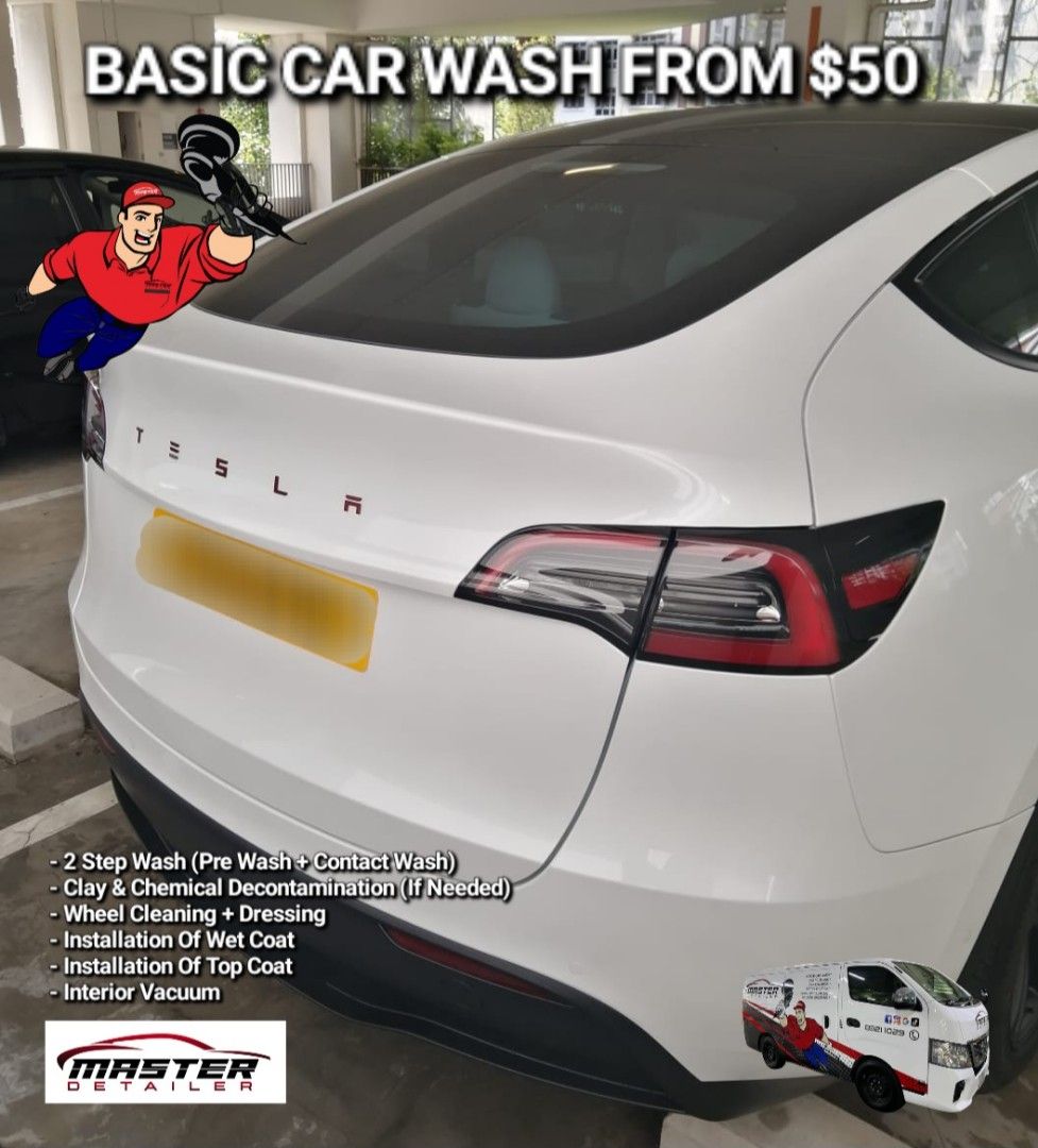 BASIC CAR WASH, Car Accessories, Car Workshops & Services on Carousell