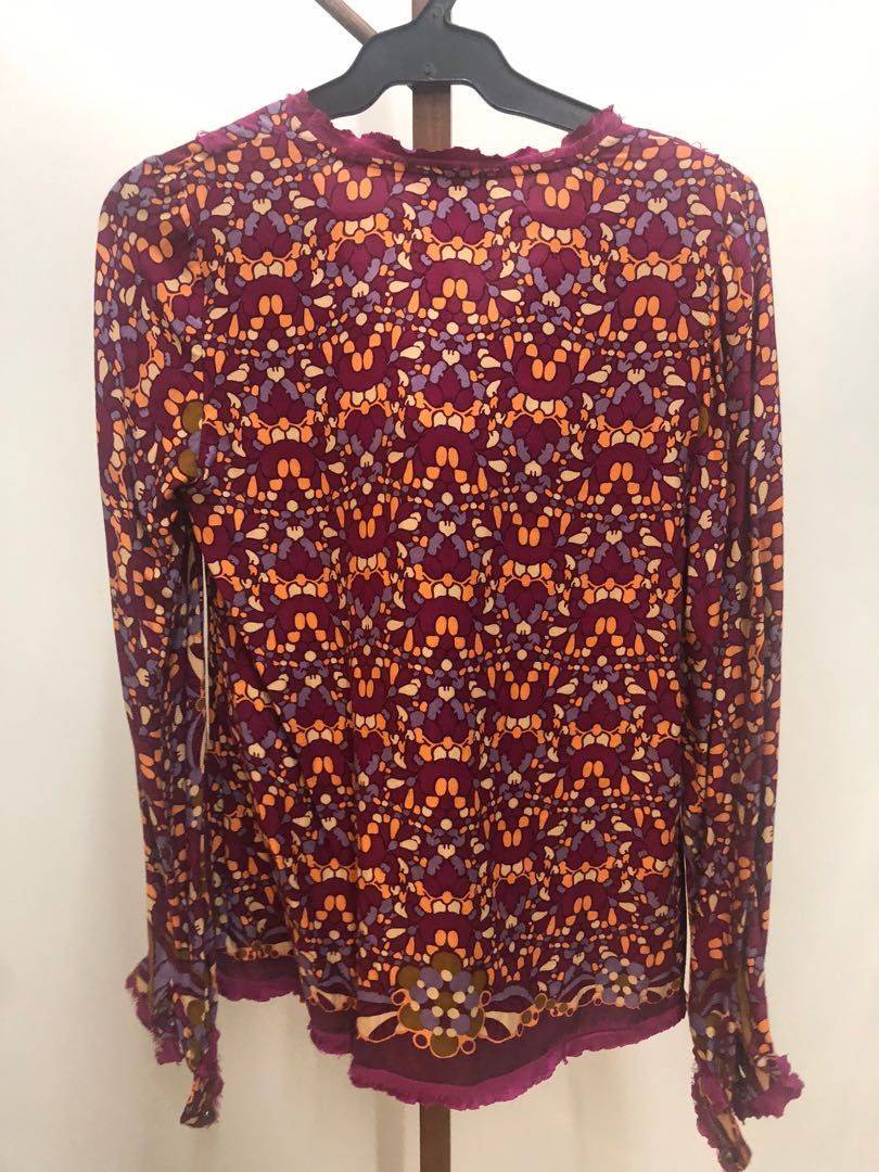 Beautiful Anna Sui Too, Women's Fashion, Tops, Longsleeves on Carousell