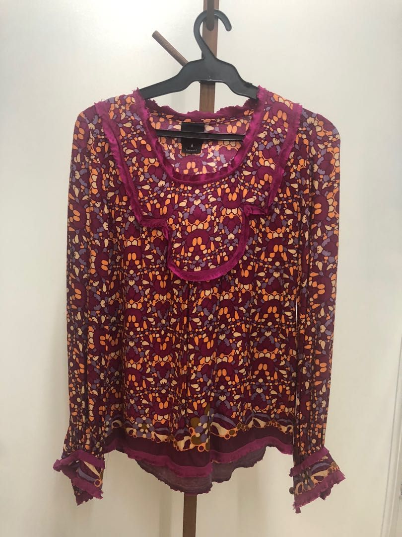 Beautiful Anna Sui Too, Women's Fashion, Tops, Longsleeves on Carousell