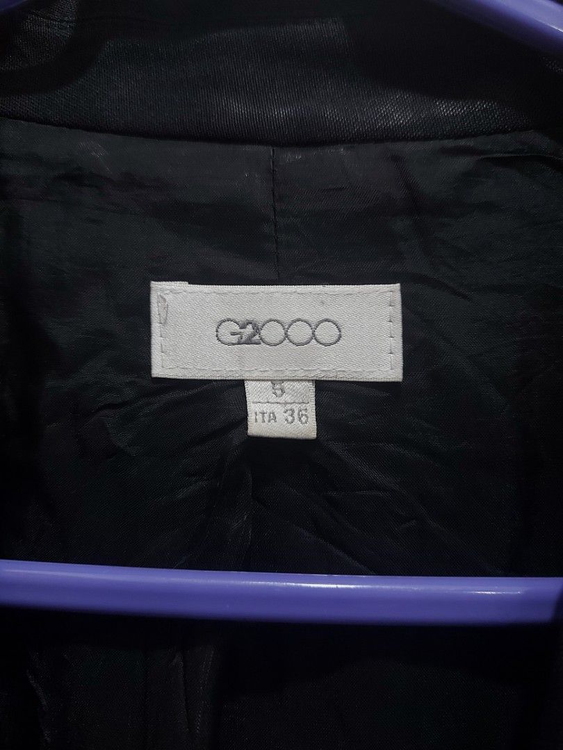 BLACK WOMAN BLASER BRAND G2000, Fesyen Wanita, Pakaian Wanita, Baju ...