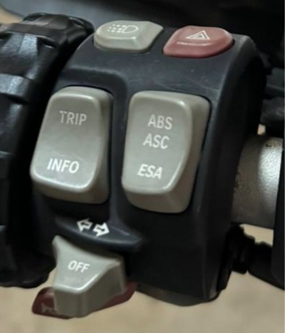 BMW R1200GS left multi controller combination switch part number 61 31 ...
