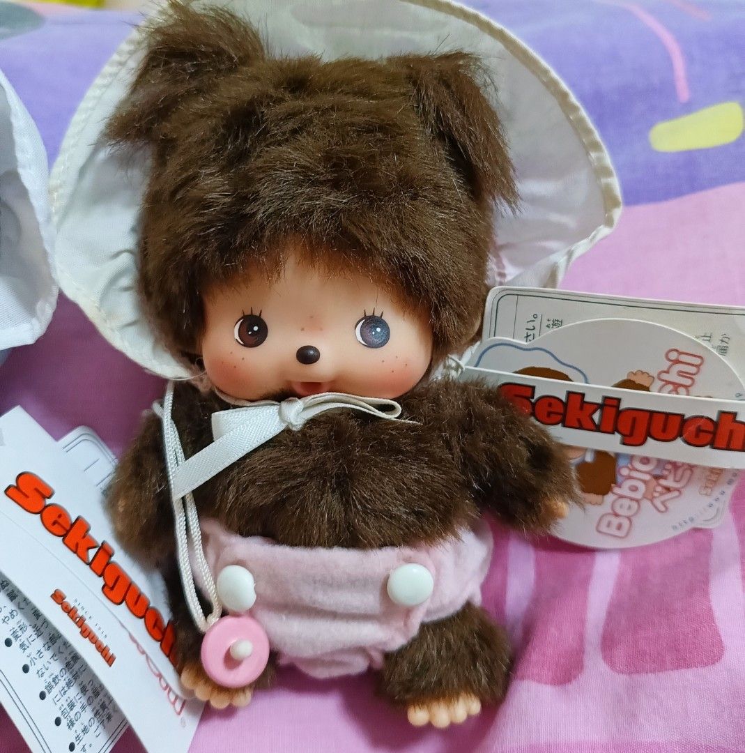 Boy and Girl Bebichhichi SET OF 2 Monchhichi Baby Dolls, Hobbies & Toys ...