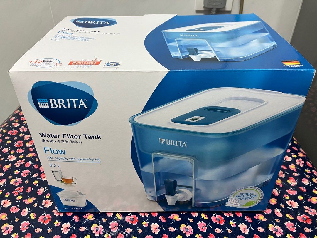 Brita water filter tank 8.2 liter, 傢俬＆家居, 廚具和餐具, 廚水杯、水壺 - Carousell