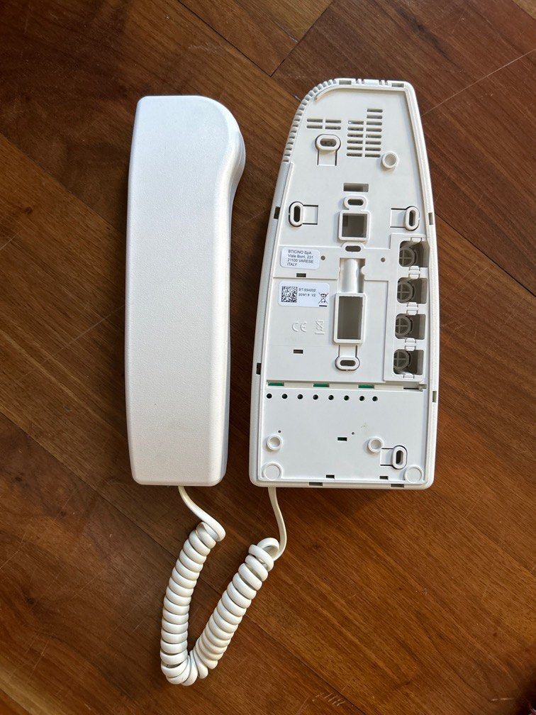 BTicino Intercom handset, Furniture & Home Living, Security & Locks, Other Security Devices on ...