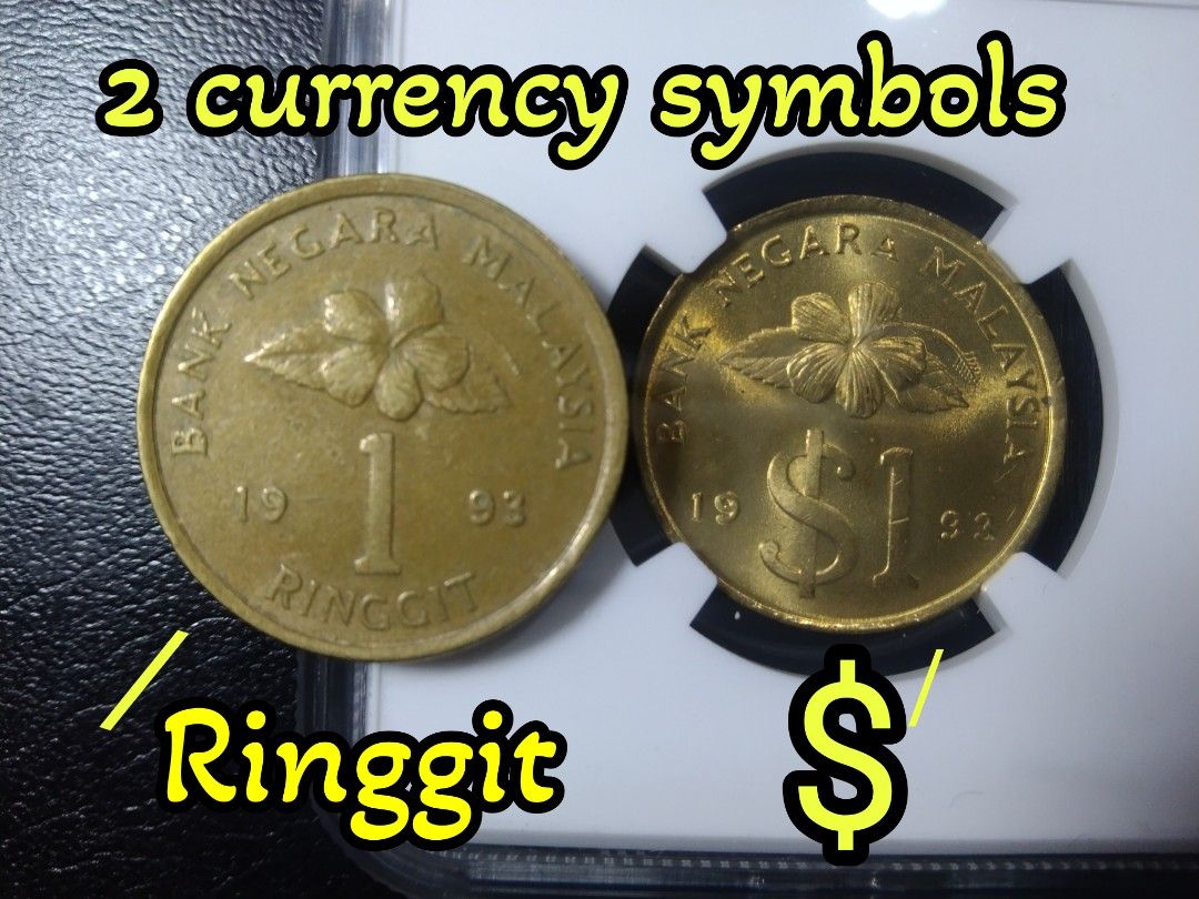 "Bunga Raya" Malaysia 2nd coin series (Hibiscus) 1993 - symbol $ - NGC ...