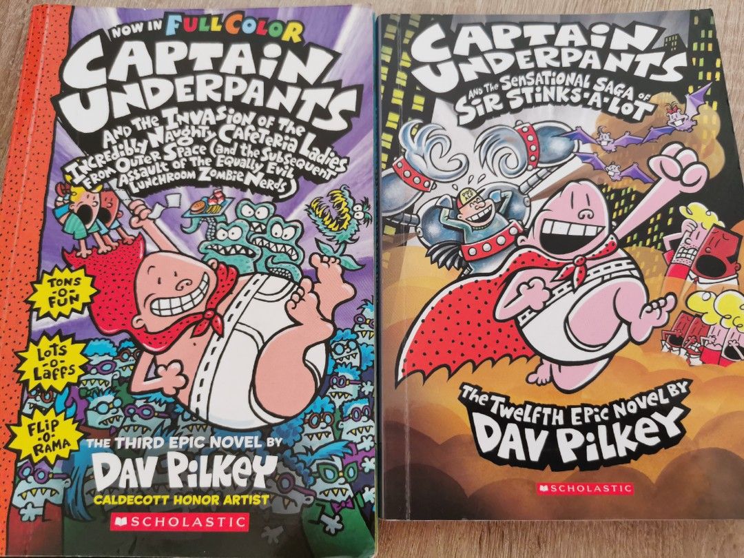 Captain Underpants, Hobbies & Toys, Books & Magazines, Fiction & Non ...