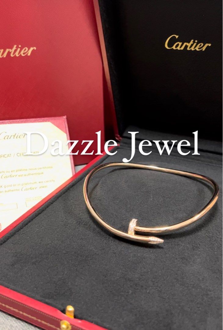 Cartier JUC nail chocker - 18k solid gold custom, Women's Fashion ...