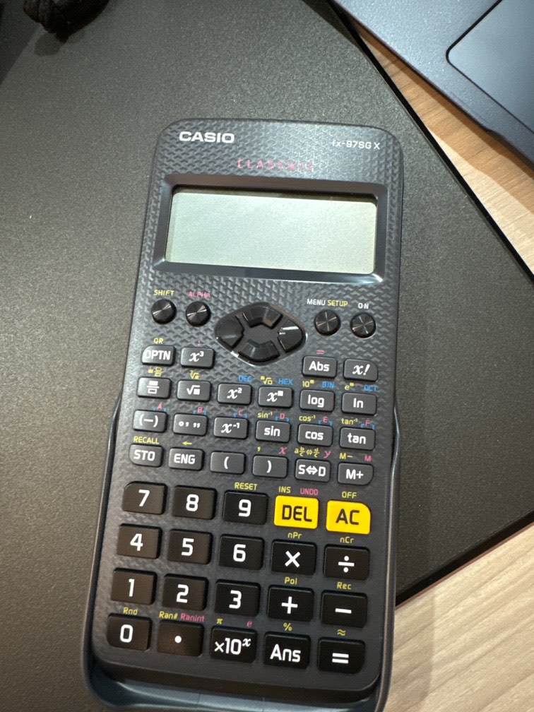 Casio ClassWiz fx-97SG X, Mobile Phones & Gadgets, Other Gadgets on ...