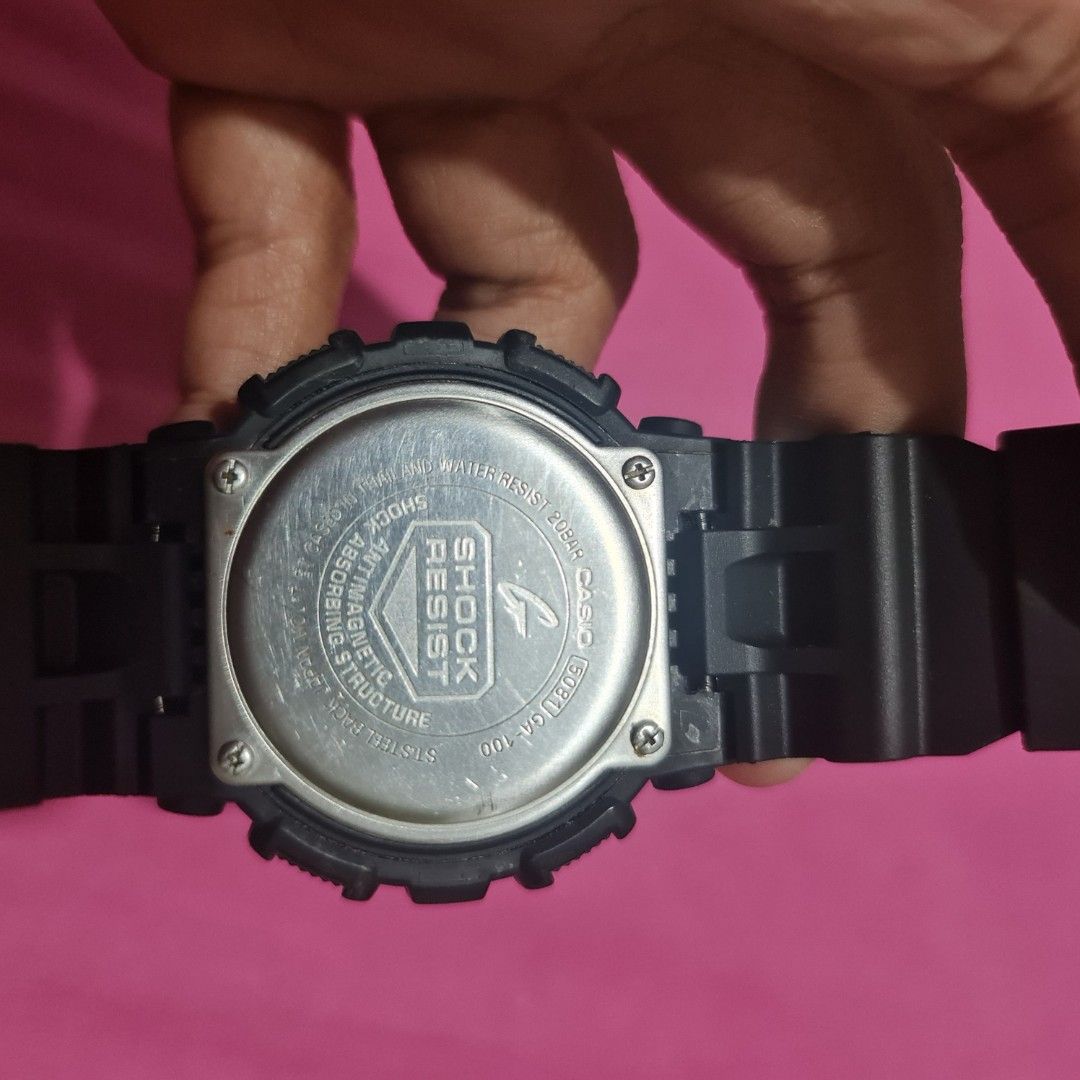 Casio Gshock GA100 dark knight, Men's Fashion, Watches & Accessories ...