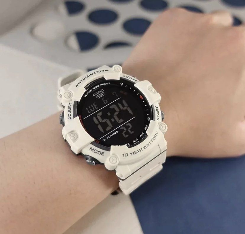 Casio Illuminator AE-1500WH-8B2 Digital Quartz Watch AE1500WH-8B2 Off ...