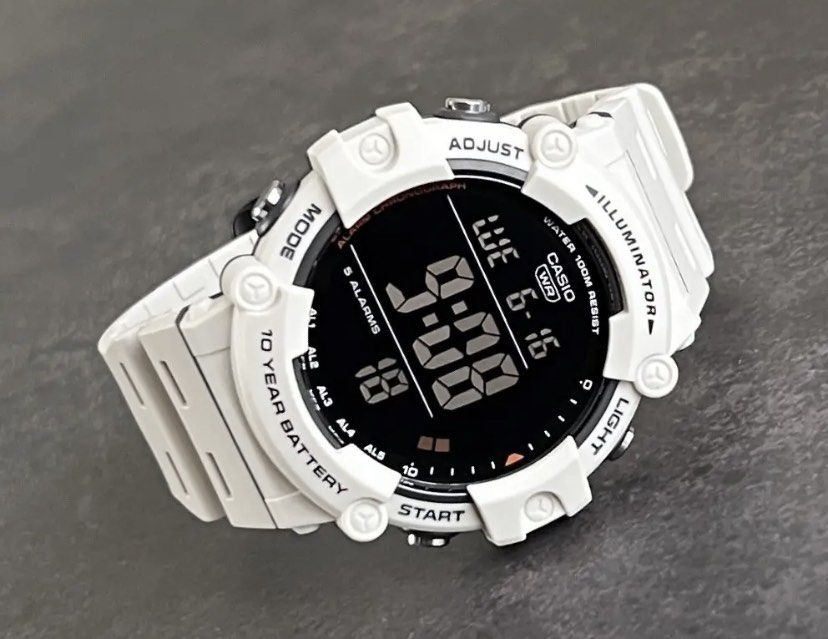 Casio Illuminator AE-1500WH-8B2 Digital Quartz Watch AE1500WH-8B2 Off ...