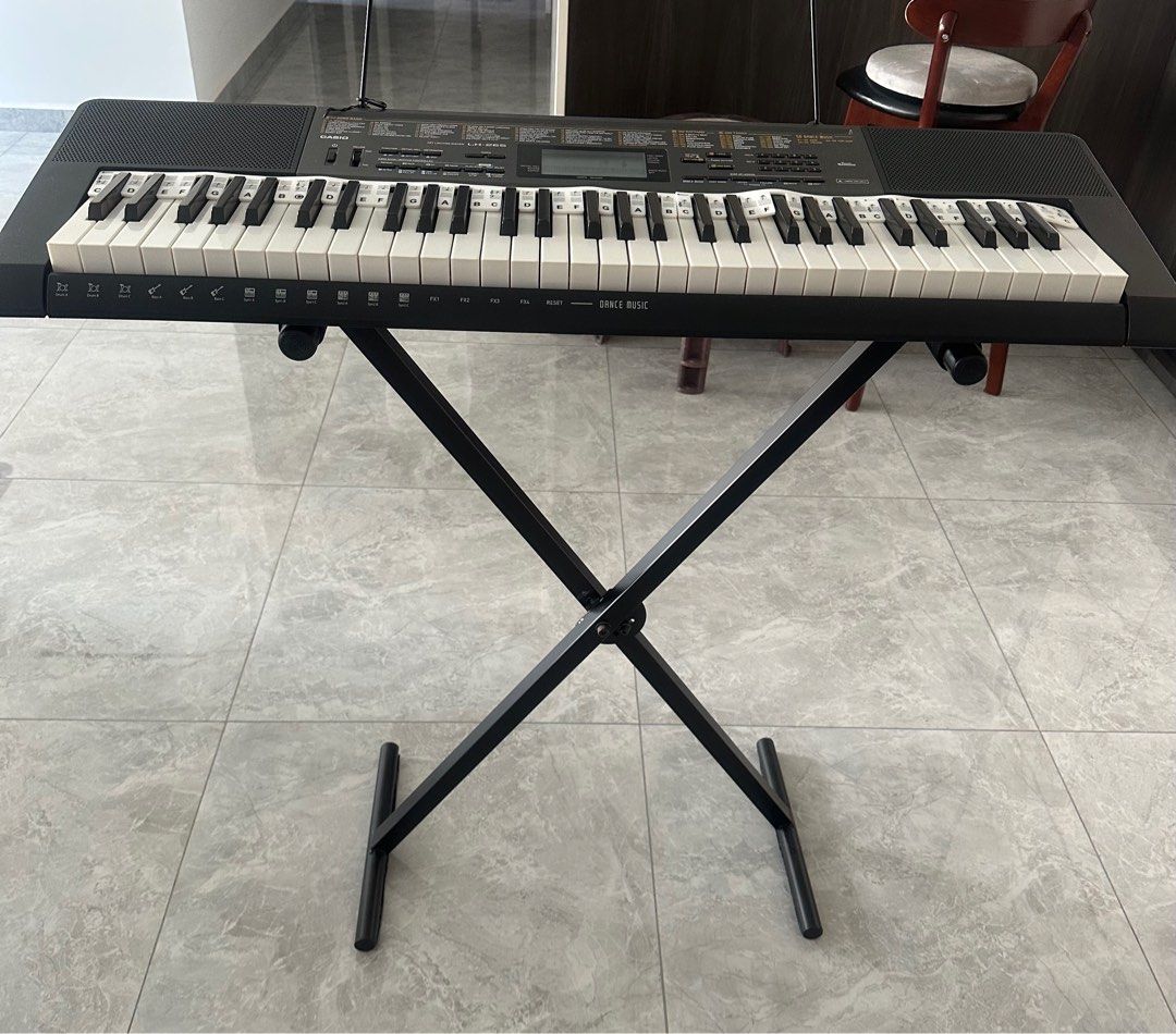 Casio Keyboard LK-265 (Lighted), Hobbies & Toys, Music & Media, Musical Instruments on Carousell