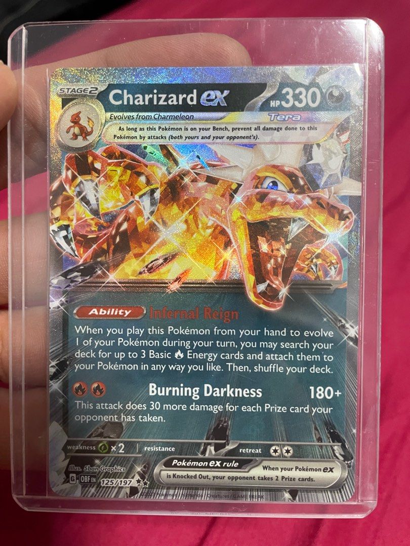Charizard Ex, Hobbies & Toys, Toys & Games on Carousell