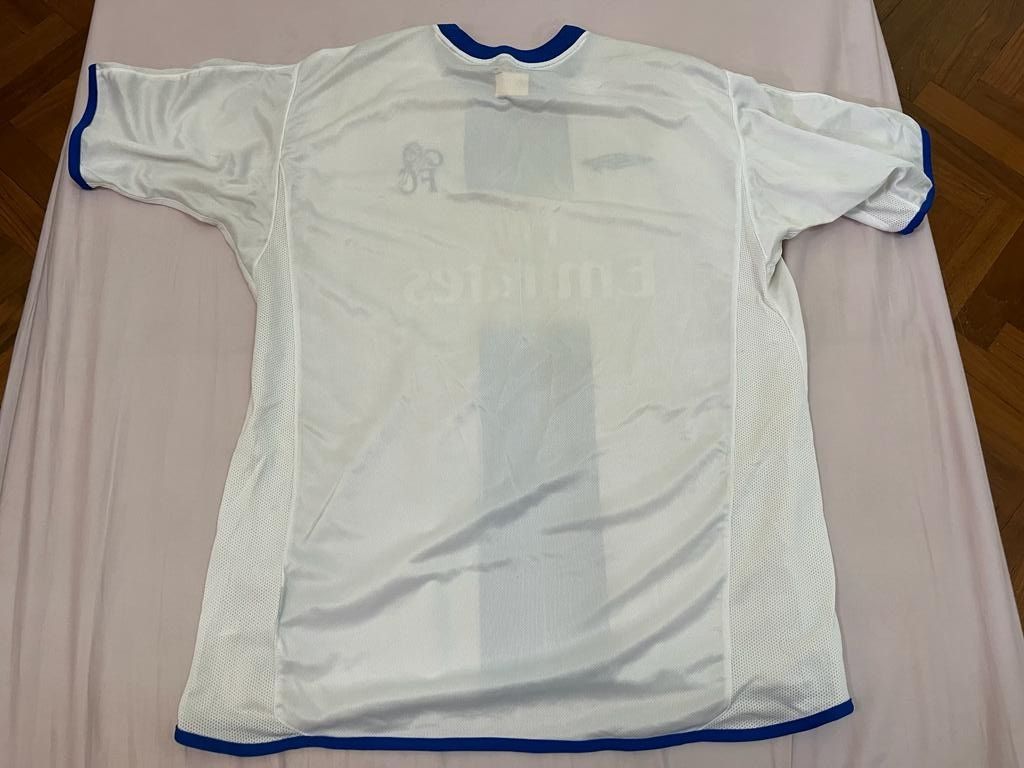 Chelsea 2003/04 Away Jersey (Authentic), Men's Fashion, Activewear on ...