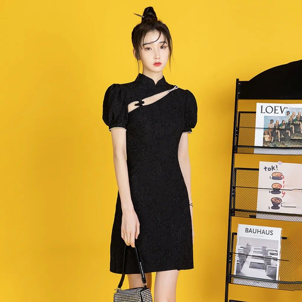 CHEONG SAM DRESS, Women's Fashion, Dresses & Sets, Dresses on Carousell