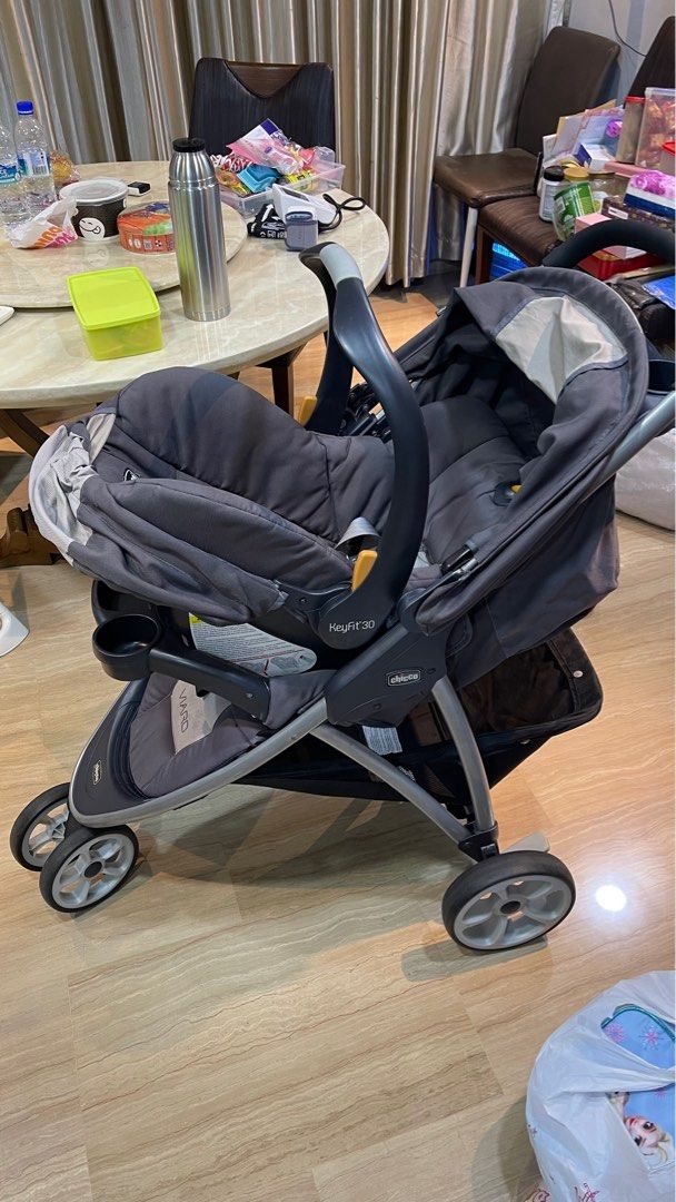 Chicco Viaro Travel System (stroller + car seat + key fit), Babies ...