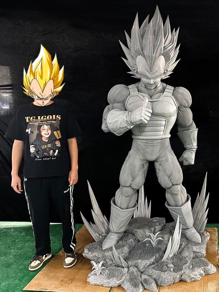 Clouds Studio - Scale 1/1 Vegeta, Hobbies & Toys, Toys & Games on Carousell