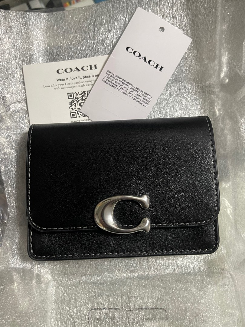 Coach Bandit Card Holder, Women's Fashion, Bags & Wallets, Wallets ...