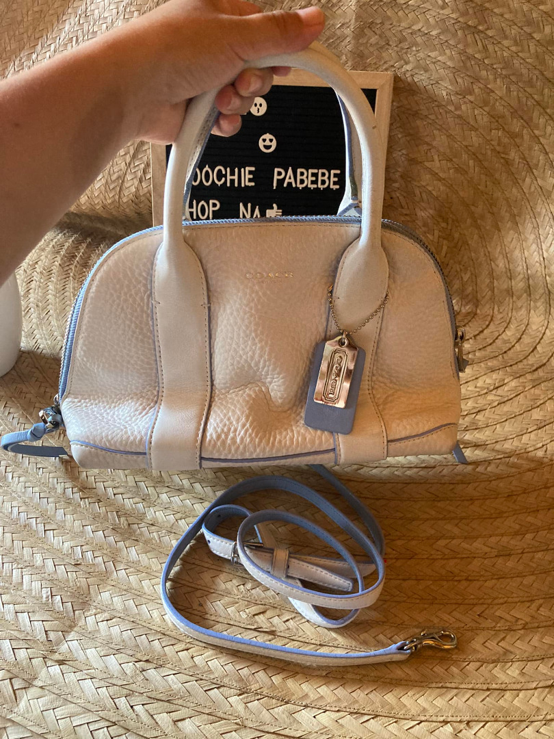 Coach Bleecker Mini Preston Satchel In Edgepaint Leather, Luxury, Bags ...