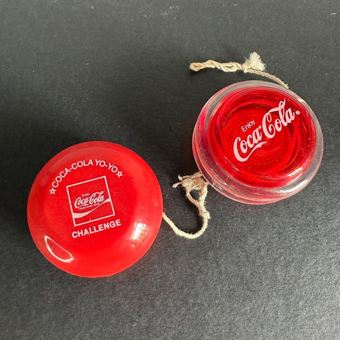 Coca Cola Coke Cola YoYo Yo-Yo Yo Yo Official set, Hobbies & Toys, Toys ...