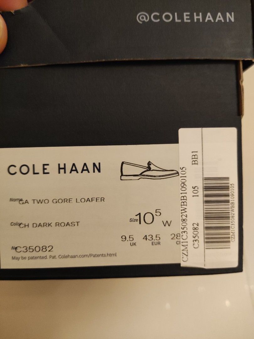 Cole Haan GA Two Gore Loafer Color Chocolate Dark Roast, 男裝, 鞋, 西裝鞋 ...