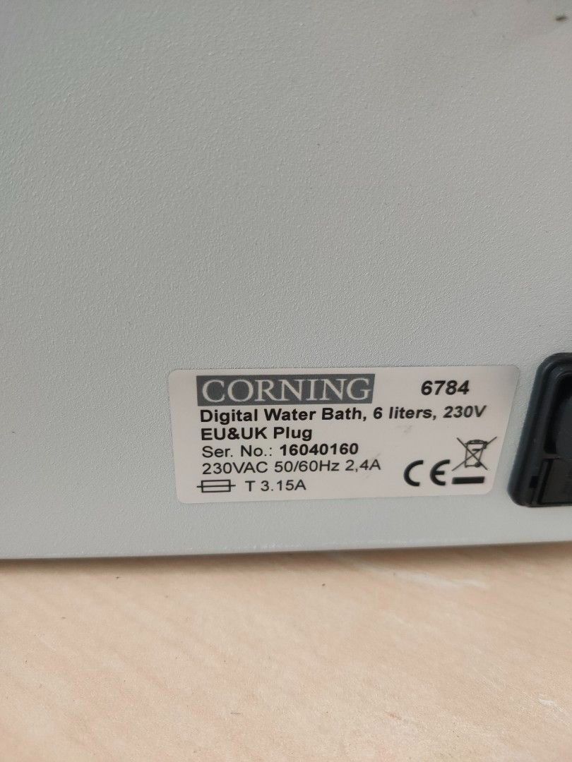 CORNING 6 Liters Digital Water Bath for sale @ $180 each, Health ...