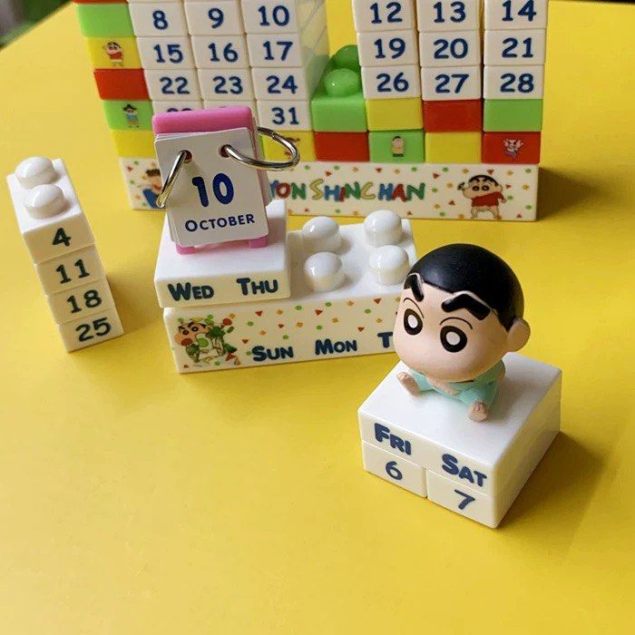 Crayon Shinchan Block Calendar, Hobbies & Toys, Stationery & Craft ...