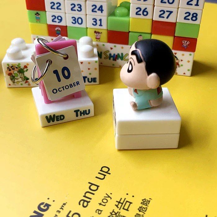 Crayon Shinchan Block Calendar, Hobbies & Toys, Stationery & Craft ...