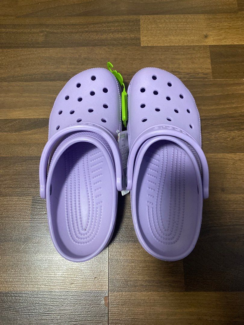 Crocs Classic Clog Lavender Purple , Men's Fashion, Footwear, Flipflops and Slides on Carousell