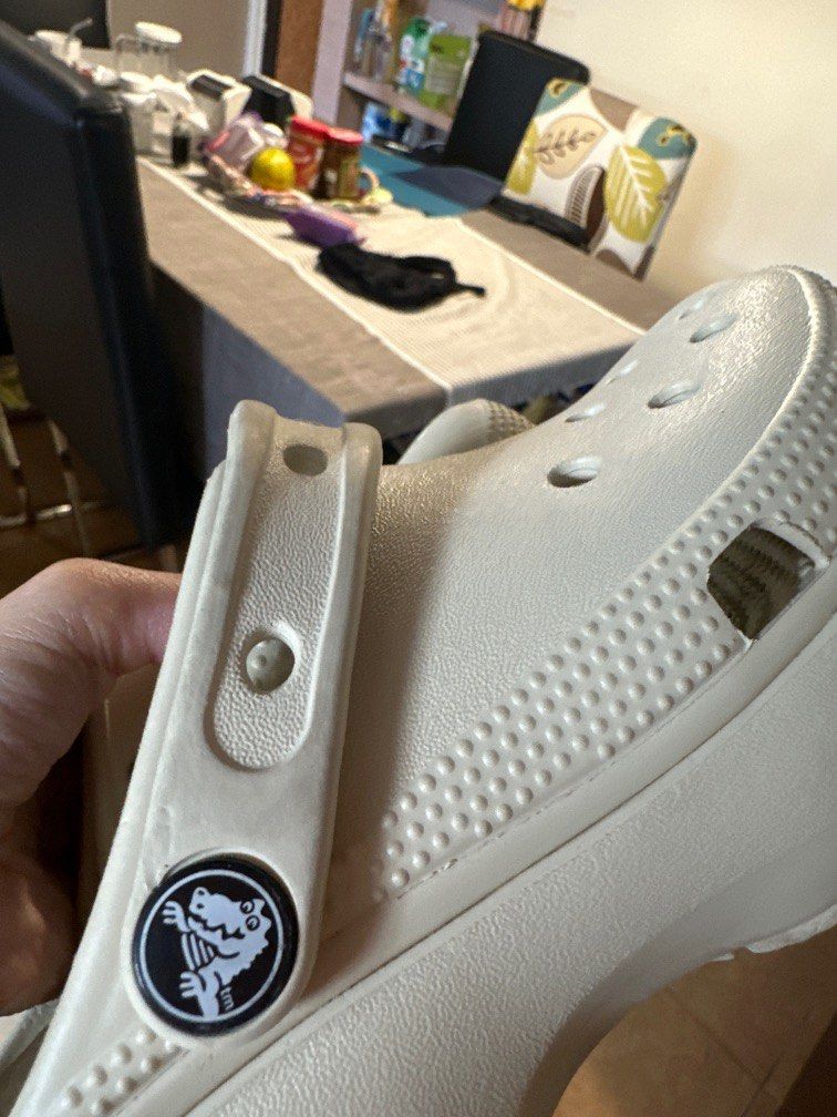 Crocs platform, Women's Fashion, Footwear, Flats & Sandals on Carousell