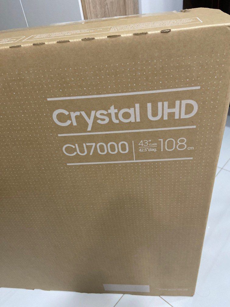Crystal UHD CU7000, TV & Home Appliances, TV & Entertainment, TV on ...