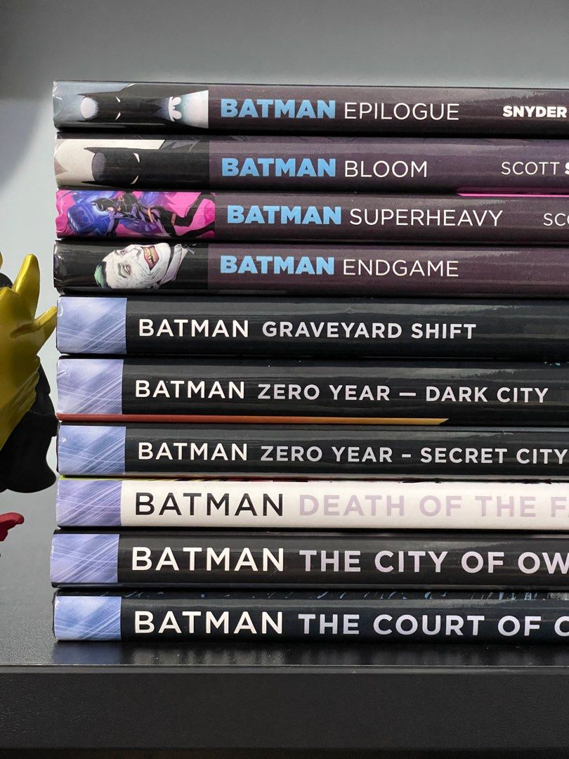 DC Comics New 52 Batman Hardcover 1-10 Complete, Hobbies & Toys, Books ...