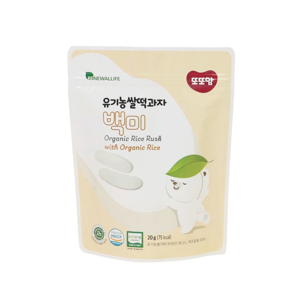 Ddoddomam Baby Rice Sticks 20g Made from 100% Organic Rice Healthy ...